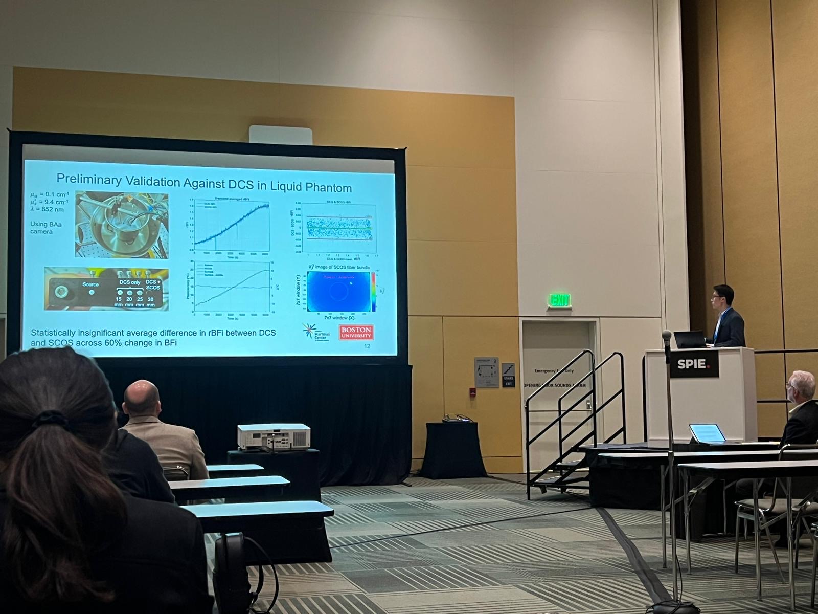 Tom Cheng has done a nice job presenting his work at SPIE Photonics ...