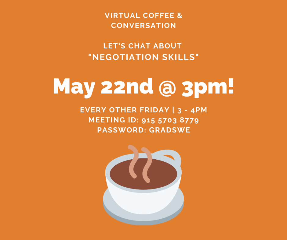 Coffee & Conversation Virtual Meetup: Negotiation Skills | Society of ...