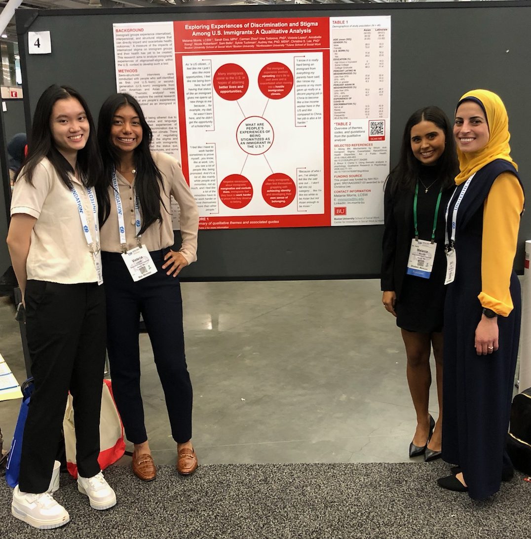 Lee Lab Presents a Poster on Immigrant Stigma at the 2022 American ...