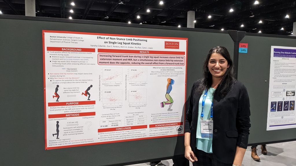 Cara Lewis, Lauren Sara, and Varsha Cidambi attend APTA CSM 2023 | Human Adaptation Lab