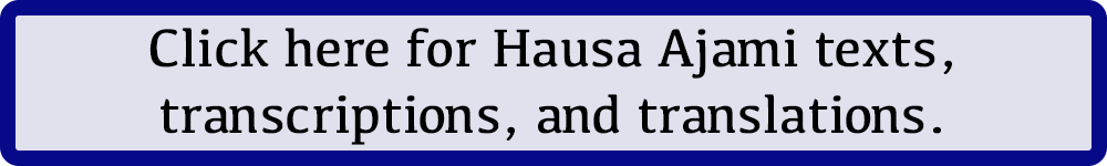 Hausa | NEH Ajami