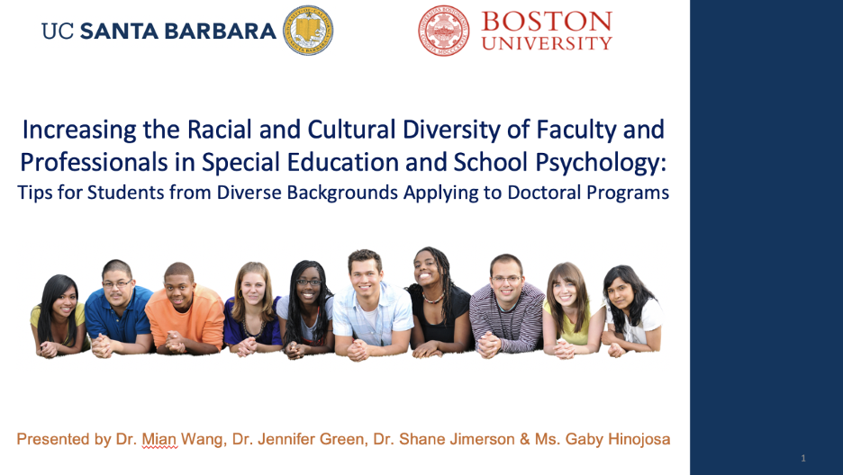 Tips for Students from Diverse Backgrounds Applying to Doctoral ...