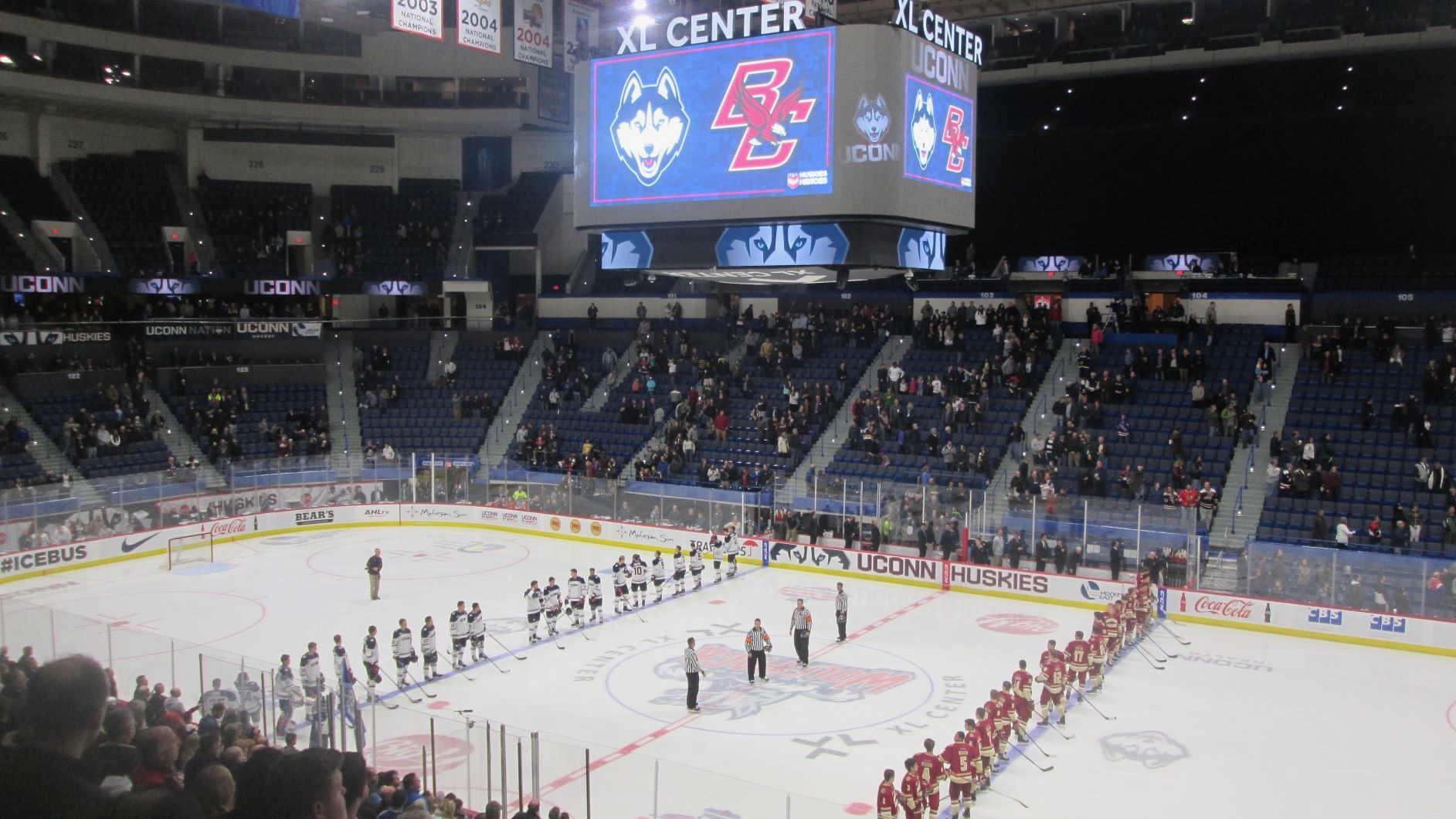 Gardner: Ranking the Best Hockey East Arena Experiences | WTBU Radio