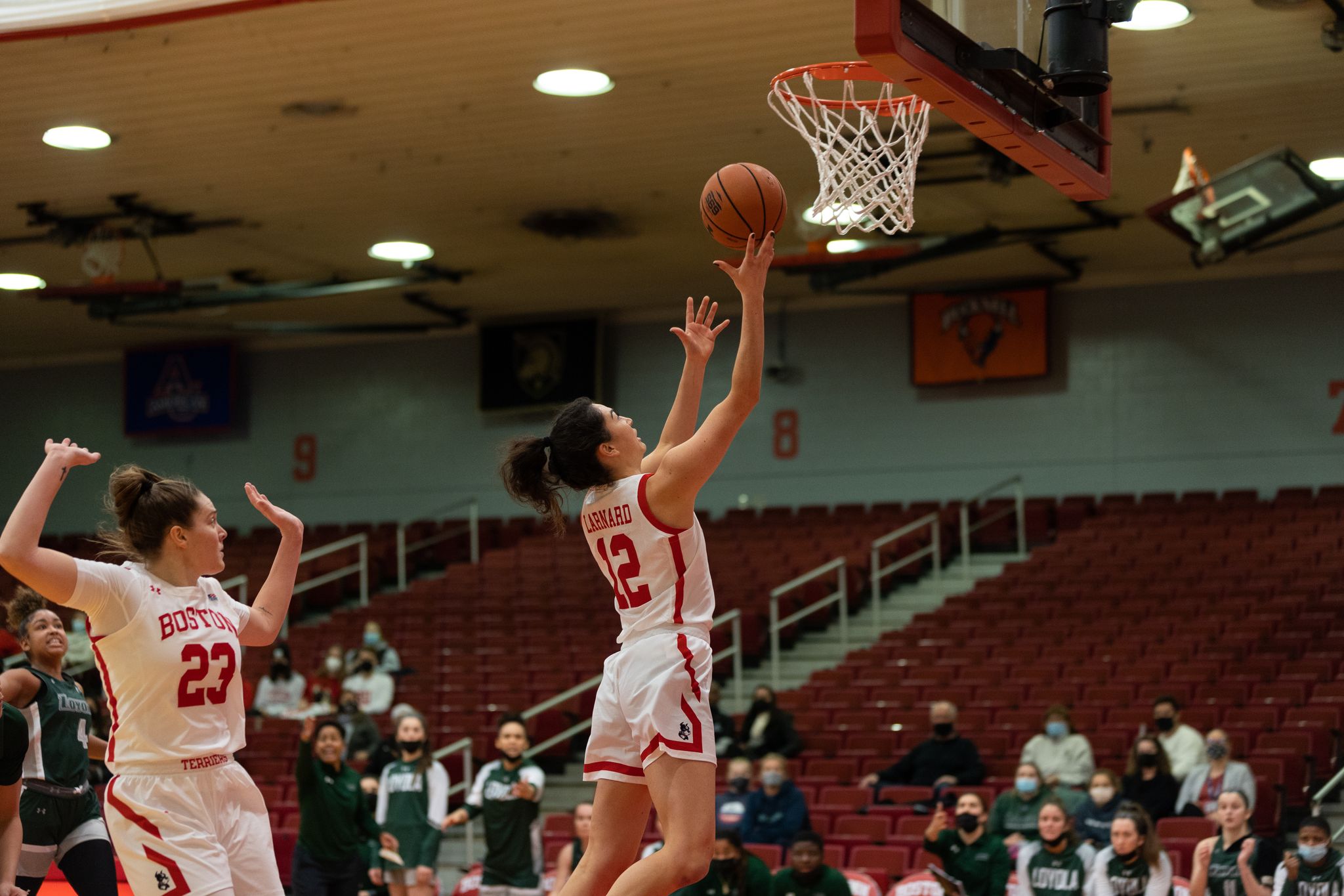 Women’s Basketball: Terriers defeat Loyola despite limited rotation ...