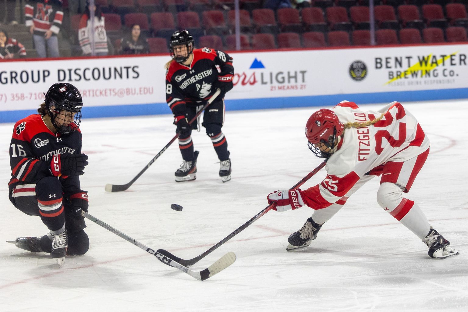 Gallery: Women’s ice hockey shuts out No. 13 Northeastern | WTBU Radio