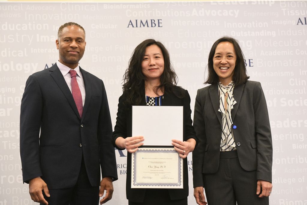 Dr. Yang was induced to AIMBE Fellow! | Yang Research Laboratory